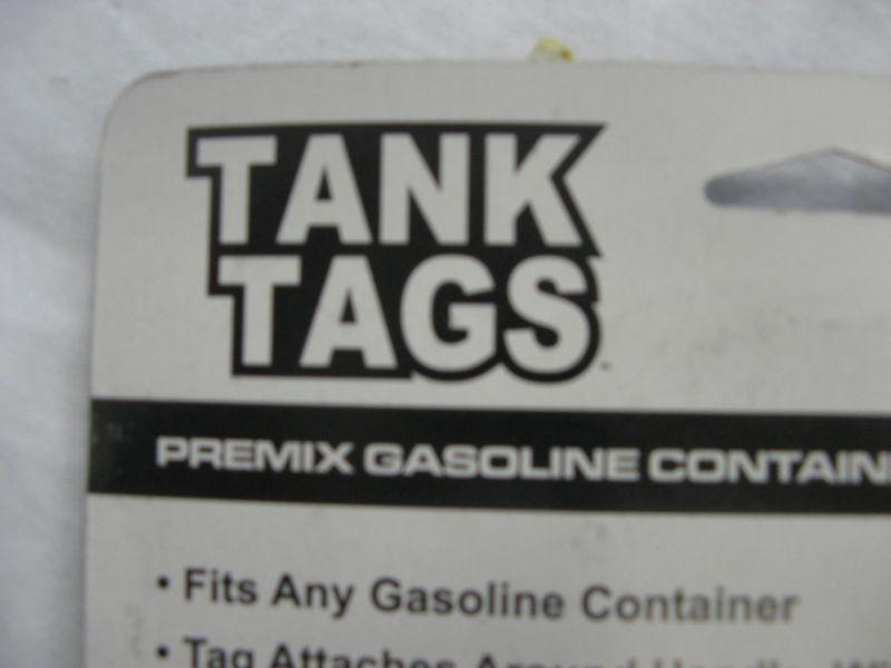 Sell Hardline Tank Tags 2-Stroke Premix Ratio Gas Can Tags in Oakley ...