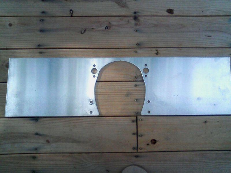 Sell NEW NEVER USED SBC ALUMMINUM ENGINE PLATE CHEVROLET 327 302 350 ...