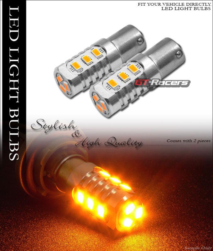 Purchase 2X YELLOW 1156 BA15S BASE 12 5730 SMD LED BACK-UP/REVERSE LAMP ...