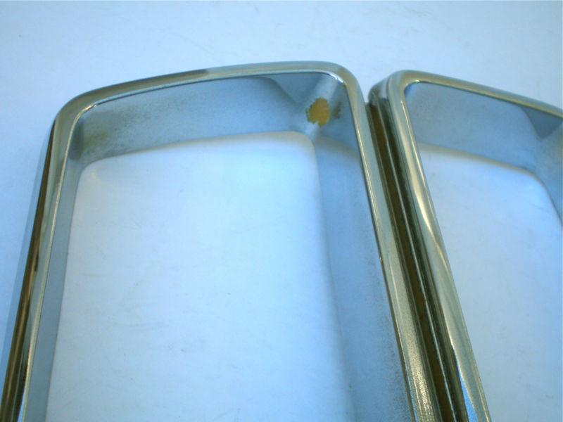 Purchase DATSUN 260Z 280Z Tail Light Chrome Trim Bezels (OEM) in ...