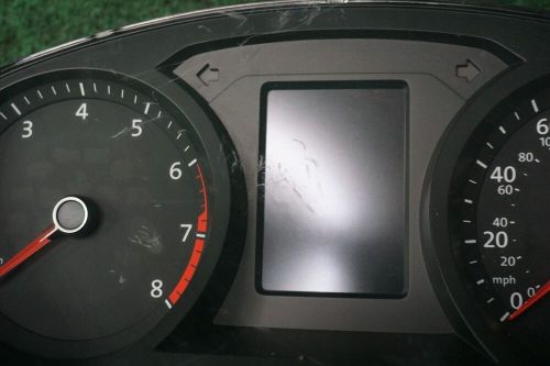 Purchase 2015 VOLKSWAGEN JETTA SE Speedometer Gauge Cluster OEM ...