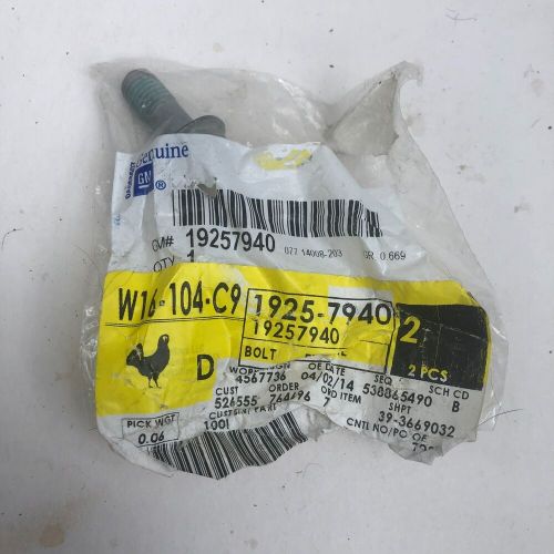 Purchase GM 19257940 Crankshaft Flexplate Spacer Bolt NEW Sealed in Bag ...