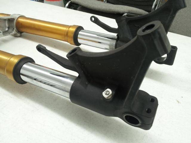 Purchase OEM 07 08 Yamaha R1 Front Forks Tube Shocks Suspension Lower ...