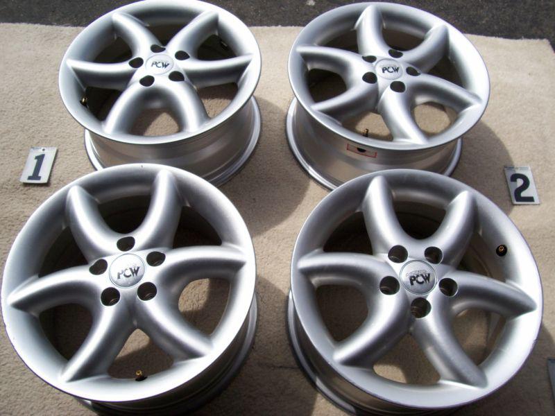 Purchase PCW PANTHER CUSTOM WHEELS 15" ALLOY 5x100mm COROLLA PRIUS 15 ...