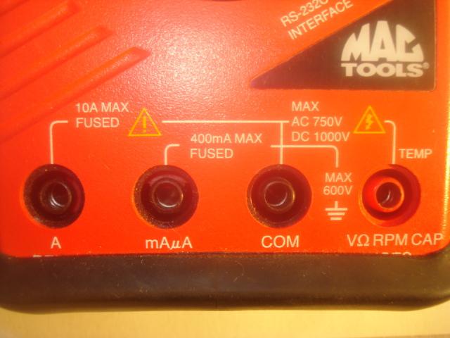 Purchase Digital Automotive Multimeter EM710/720 Mac Tools with Backlit ...