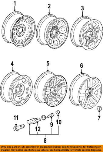 Purchase GM OEM 9596050 Wheel-Wheel, Alloy in Lincolnton, North ...