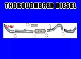Buy Flo Pro Exhaust System 5" Turbo Back w/Bungs 10-12 cummins 6.7L ...