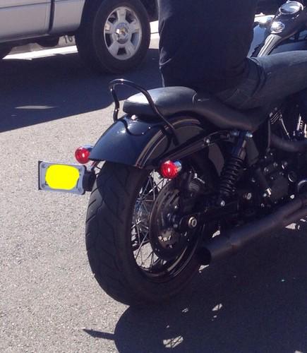 Buy harley davidson dyna street bob FXDB rear fender chopped vivid ...