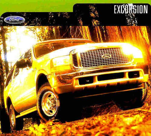 Buy 2000 FORD EXCURSION FACTORY BROCHURE-FORD EXCURSION in East ...