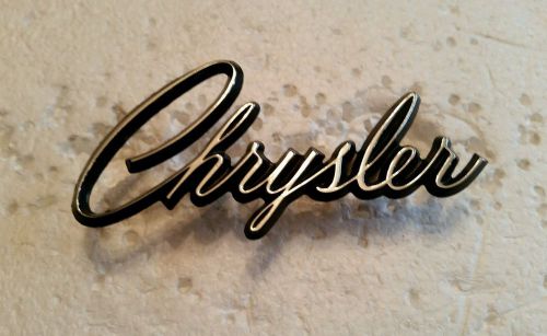 Buy 1967 Chrysler 300 'Chrysler' grill script emblem Very Nice ! in ...