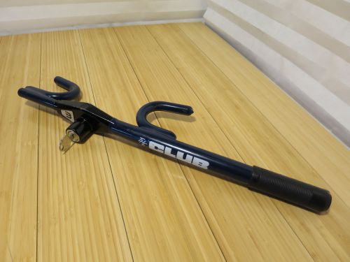 Buy The Club Original Club Steering Wheel Lock Navy Blue Navy Blue With ...