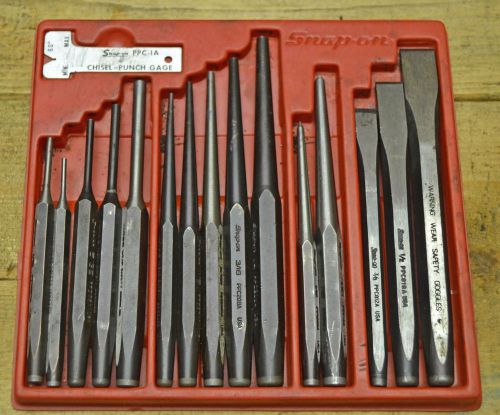 Buy snap on punch and chisel set, 15 piece, with punch and chisel gauge ...
