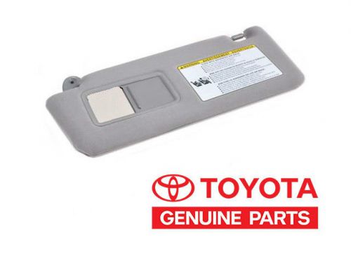 Buy GENUINE TOYOTA 4RUNNER 2005-2007 SR5 TAUPE DRIVER LEFT SUN VISOR ...