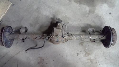 Buy 95 96 97 S10 BLAZER REAR AXLE ASSEMBLY 4X4 8-1/2 RING GEAR 3.42 ...