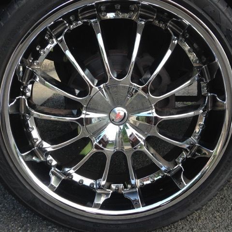 Buy Set of 4 22" Rims w/ tires included in Woodbridge, Virginia, United ...