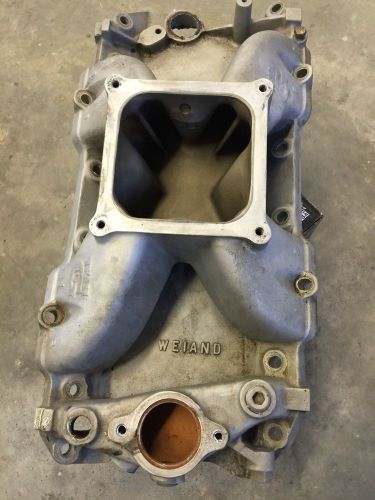Buy Weiand Team G Air Gap Intake Manifold BBC Chevy Rectangle Port ...