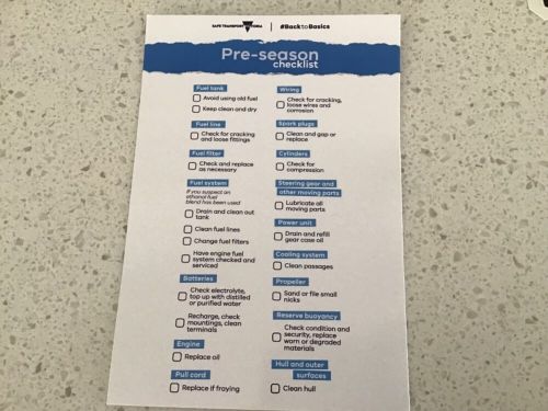 Buy BOATING STICKER FOR BOATS,CHECKLIST! BOATS MARINE RADIO YANMAR ...