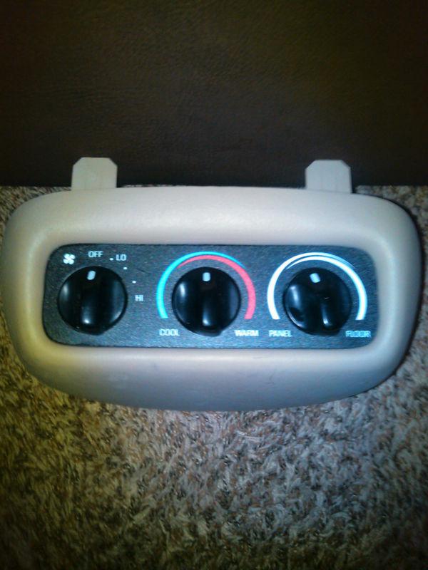 Buy 2000-2004 EXCURSION REAR AC HEATER CONTROL OEM in North Bend, Ohio ...