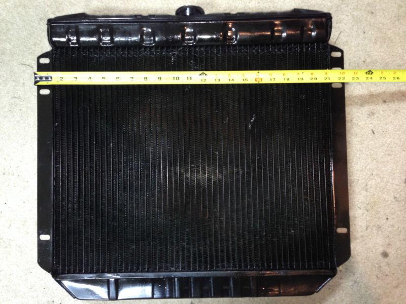 Buy 1967-1969 Mustang radiator 3-row high capacity - used 2,000 miles ...