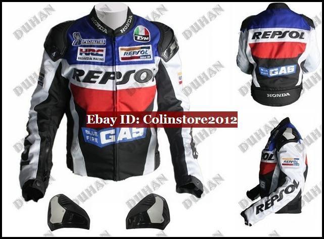 Buy Motorcycle DUHAN REPSOL Textile Racing Jacket NEW Motor Bike Racing ...