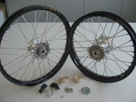 Buy KTM OEM Factory Complete Wheel Kit 18" Rear / 21" Front Black - New ...