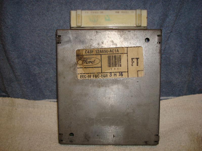 Find 84-85 Ford EEC IV Computer Truck Bronco Van 5.8L Automatic in ...