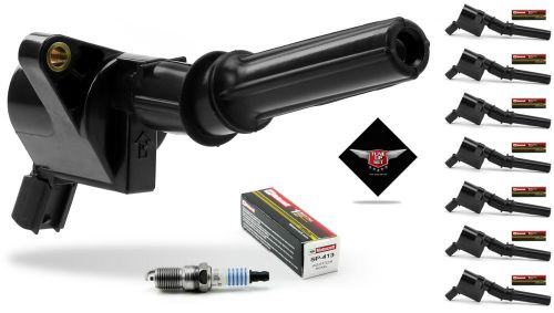 Find set of 8 Heavy Duty Ignition coil DG-508 FD503 + 8 Motorcraft ...