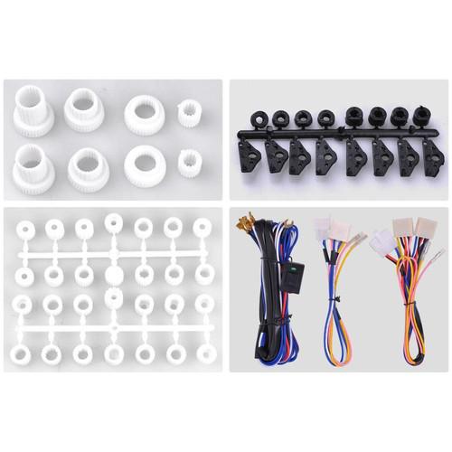 Find 2 Power Roll Up Window & 4 Door Lock Conversion Kit Keyless Entry ...
