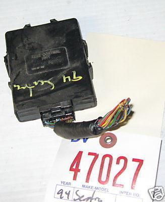 Find NISSAN 91-94 SENTRA TIME/BODY CONTROL MODULE 1991 1992 1993 1994 ...
