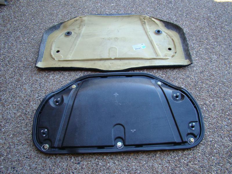 Find PORSCHE OEM EQUIPMENT 986 BOXSTER BLACK CARPET ENGINE LID COVER ...