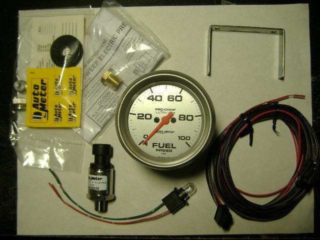 Sell Autometer Pro Comp Ultra Lite 2-5/8" Electric Fuel Pressure Gauge ...