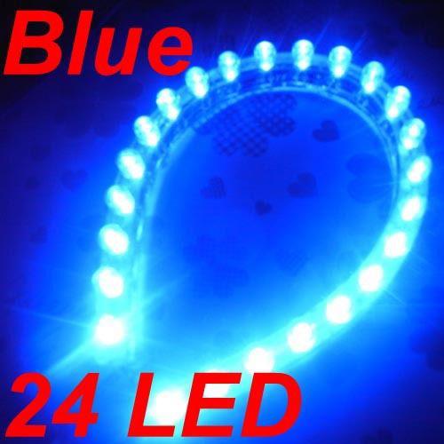 Sell Waterproof Flexible 12V 24 LED Blue Car Light Lamp Blue in ...