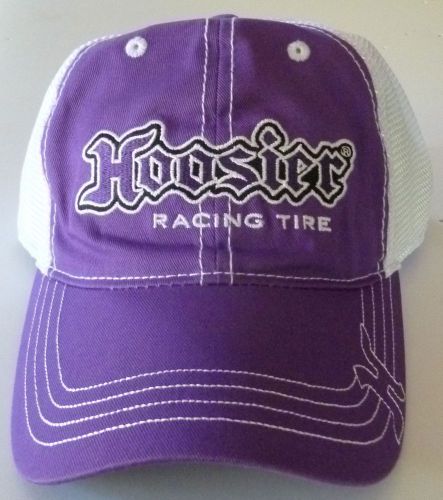 Sell 1 x Hoosier Tire Racing Cap Hat New with FREE Race Decals Stickers ...