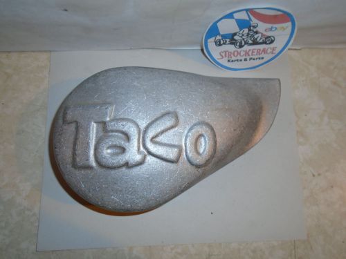 Sell VINTAGE NEW JON WOODS TACO MINIBIKE ALUMINUM CLUTCH COVER CHAIN ...