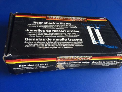 Sell Dynachrome Line rear shackle lift kit Universal Except 55-57 Chevy ...