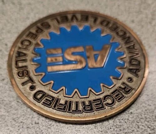 Sell ASE Recertified Advanced Level Specialist Medallion - Toolbox ...
