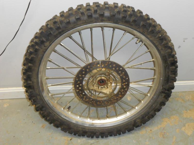 Sell 1996 SUZUKI RM 80-85 FRONT TIRE AND RIM, ROTOR in Cincinnati, Ohio ...