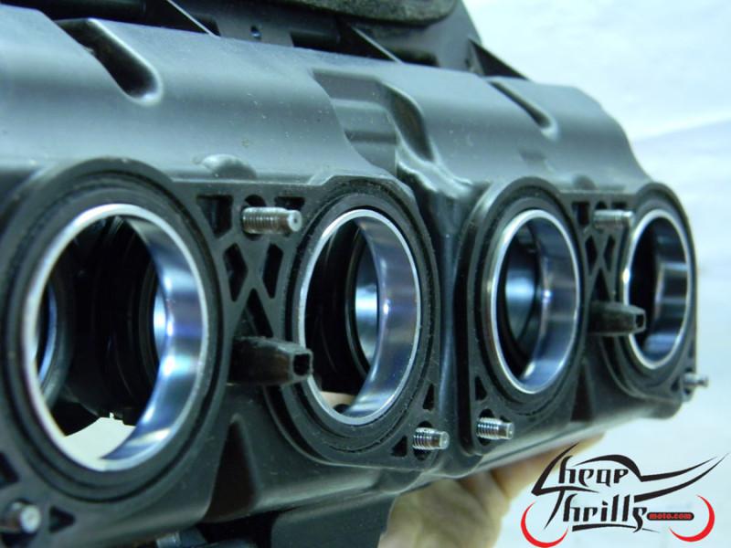 Sell 08-13 R6 Yamaha YZF-R6 Airbox YEC KIT Vilocity Stacks Intake in ...