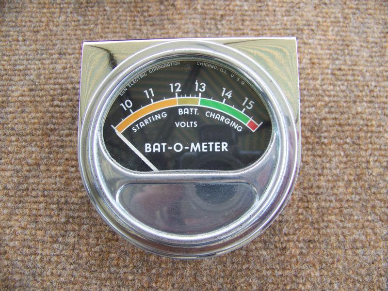 Sell Sun Batometer BAT-O-METER Volt Meter Tach 327 396 427 454 Gasser ...
