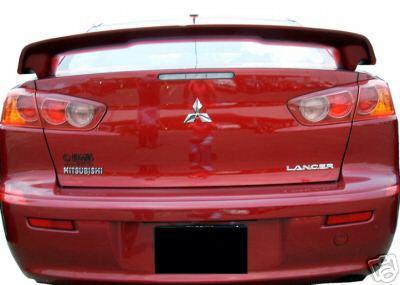 Sell PAINTED 08-12 MITSUBISHI LANCER FACTORY REAR SPOILER in FAST ...