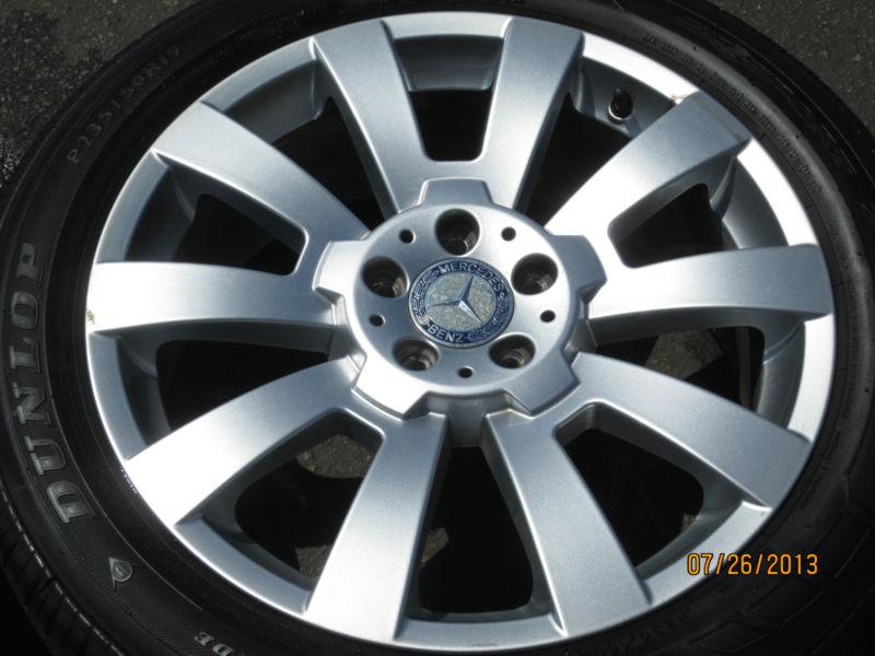 Purchase 19" MERCEDES GLK350 FACTORY OEM WHEELS TIRES ML500 ML350 RL350 ...