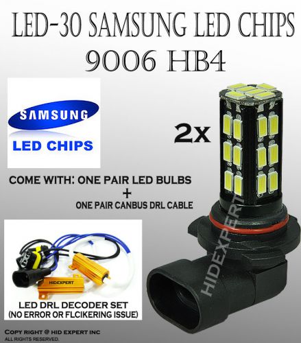 Purchase ICBEAMER 9006 Samsung 30 LED Chips w/ decoder ce 2 pcs Cool ...