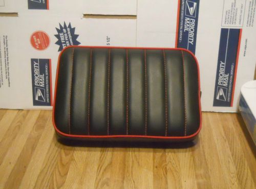 Purchase 12" X 8" BLACK/RED VINTAGE STYLE MINIBIKE SEAT CUSTOM ...