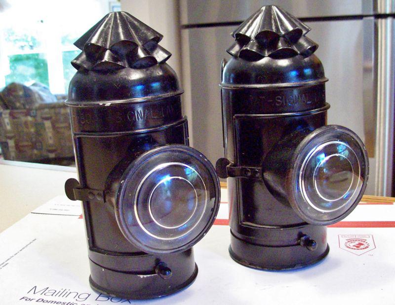 Purchase Antique 1920s Keystone Ware "Boat Signal Lights" (2) All ...