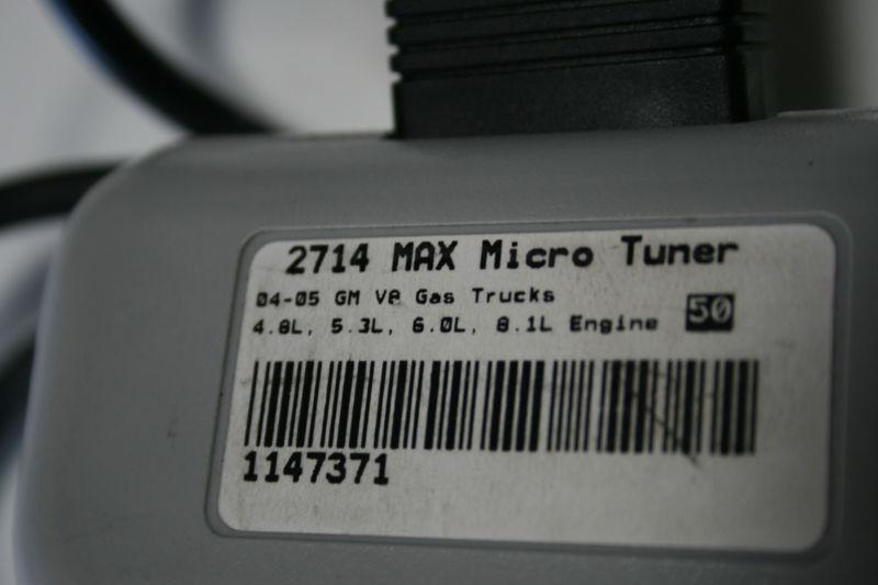 Purchase SuperChips 2714 MAX Micro Tuner 04-05 GM V8 GAS Trucks VIN ...