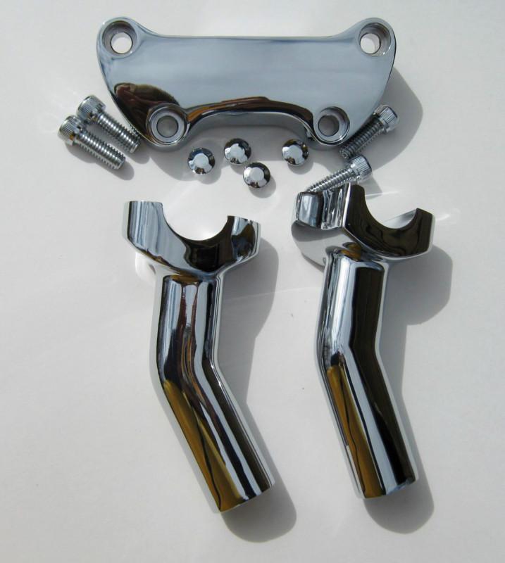 Purchase 4 3/4" Pull back Risers for Harley Davidson & Other 1 ...