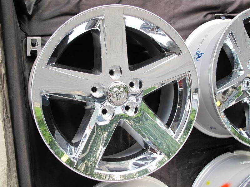 Purchase 20" DODGE RAM 1500 FACTORY STYLE NEW CHROME CLAD WHEEL RIM ...