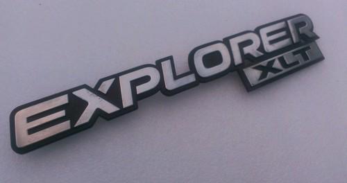Purchase READY TO INSTALL FORD EXPLORER EMBLEM NAMEPLATE BADGE LOGO in ...