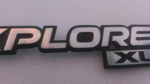 Purchase READY TO INSTALL FORD EXPLORER EMBLEM NAMEPLATE BADGE LOGO in ...