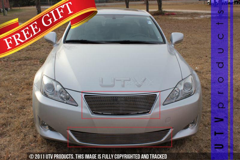 Buy 2006 - 2008 Lexus IS 250 350 UPPER REPLACEMENT & BUMPER 2PC CHROME ...